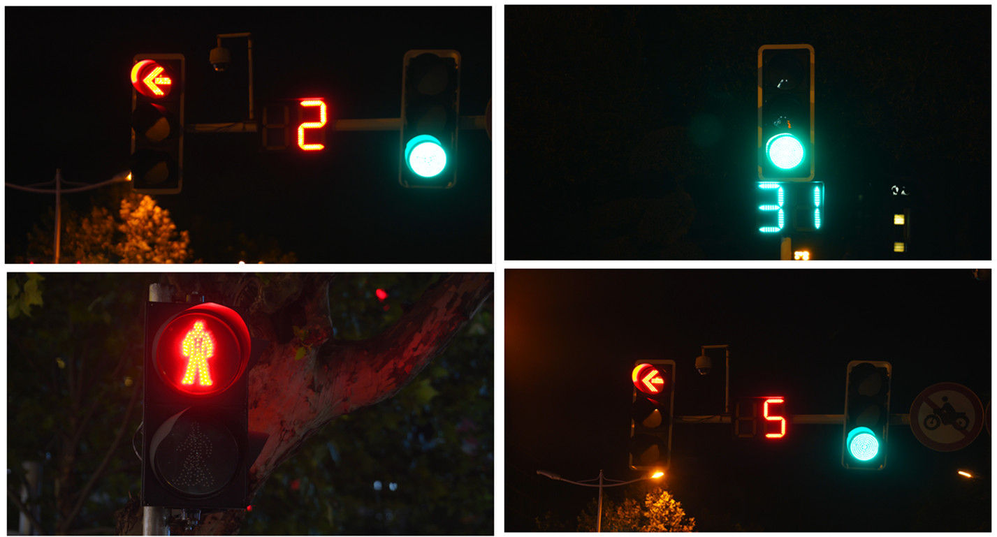 How is the countdown of the traffic light countdown in the navigation ...
