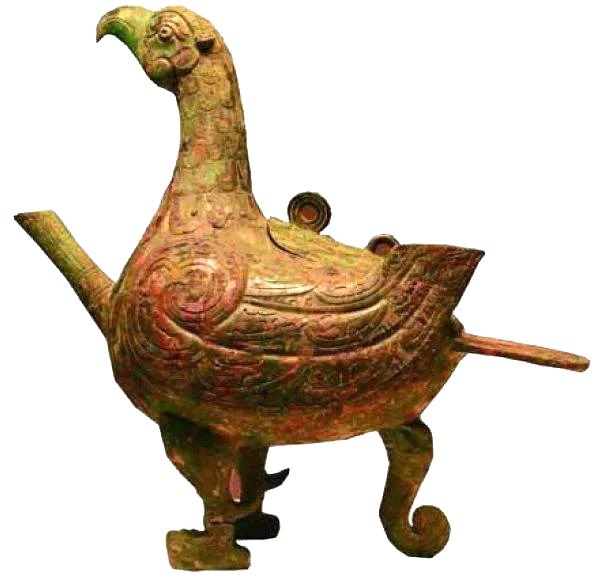 Unearthed in the tomb of the Marquis of Jin, the sacrificial vessel of ...