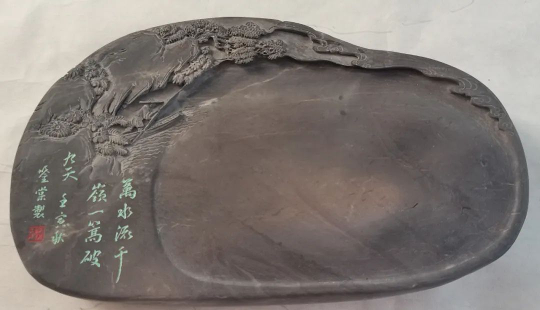 Appreciation of the works of Feng Jiantang Duan Inkstone, a master of ...