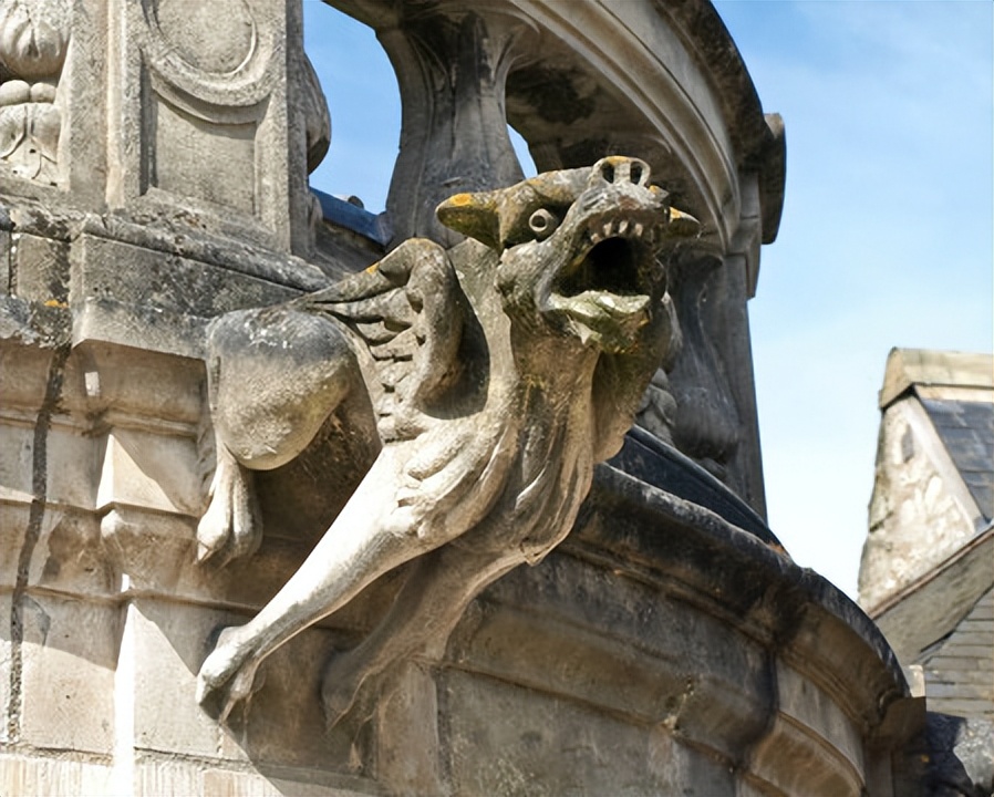 How did the monster decoration develop in medieval Western European ...