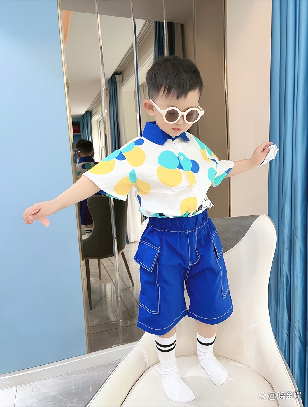 Xie Mengwei: Staying at home with a baby, the eldest son is thankful ...