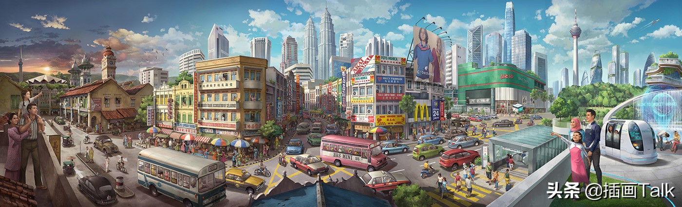 Malaysian illustrator Chong Fei Giap, the bright girl in the city - iNEWS