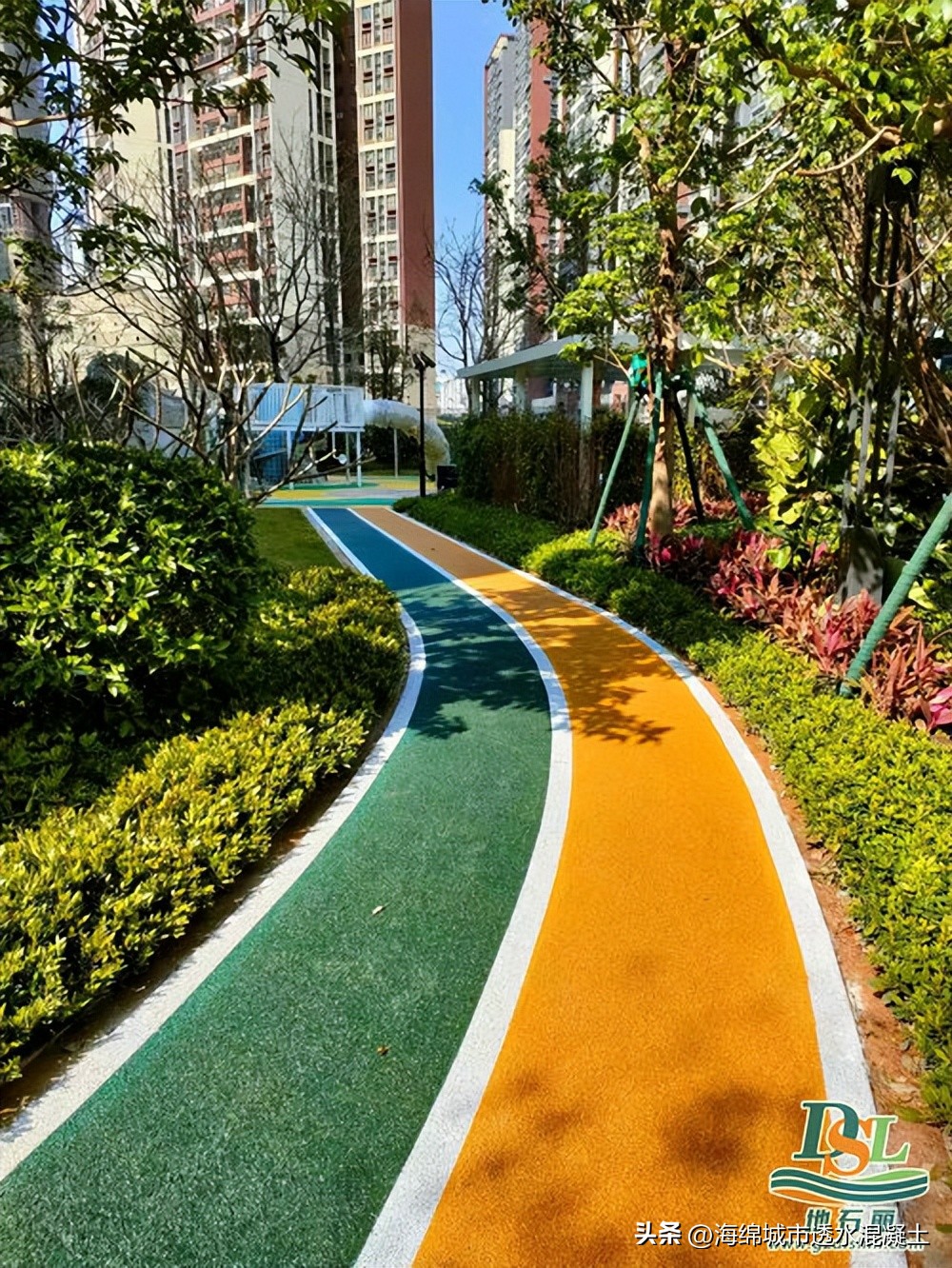 What are the characteristics of using colored permeable asphalt? - iNEWS