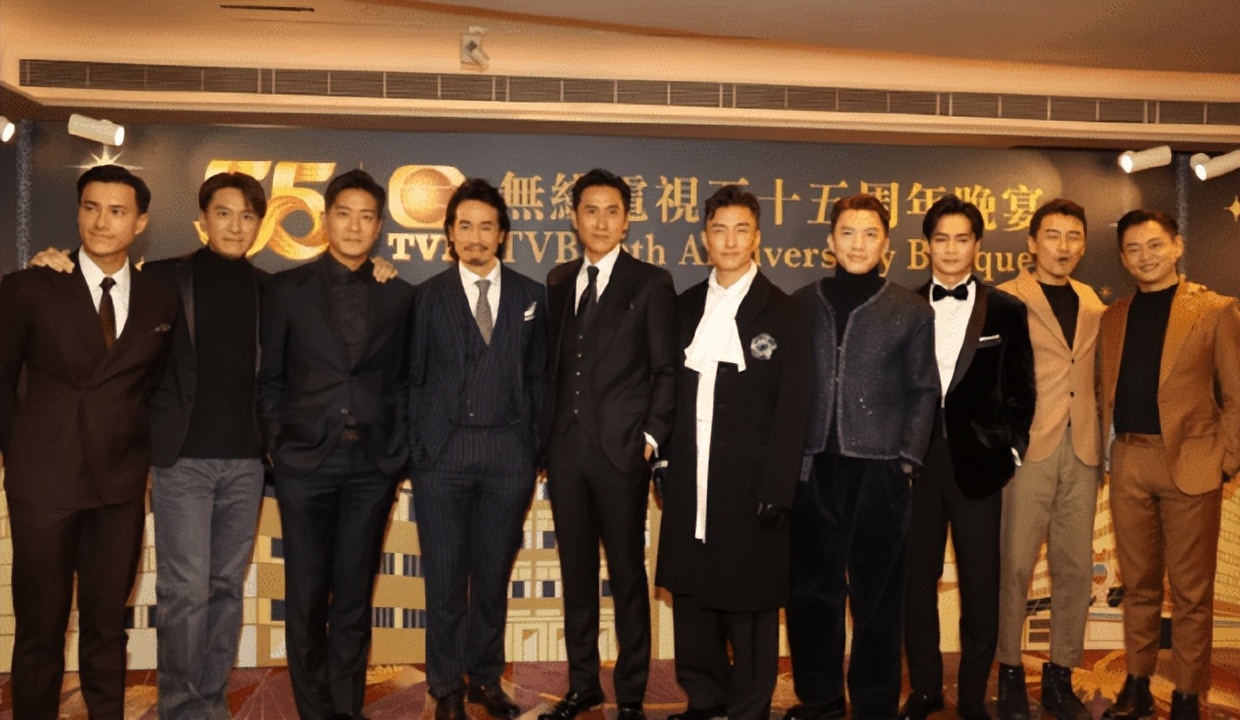 More than 50 artists attended the TVB dinner, Ma Guoming, Chen Hao, Wu ...