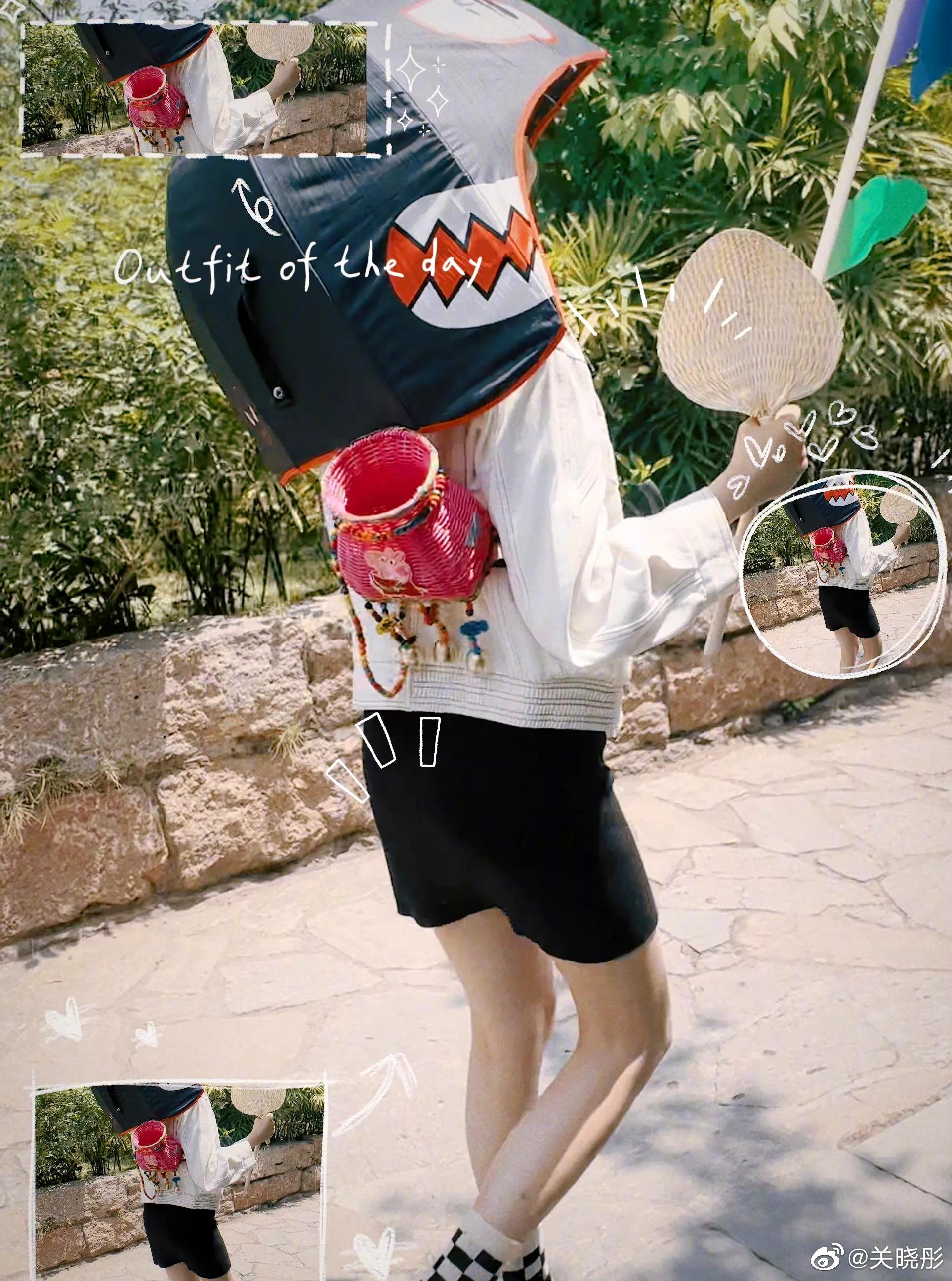 Guan Xiaotong's dopamine outfit is so cute - iMedia