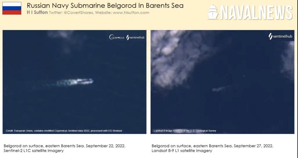 Russia's doomsday submarine appears in the Arctic, carrying a 100 ...