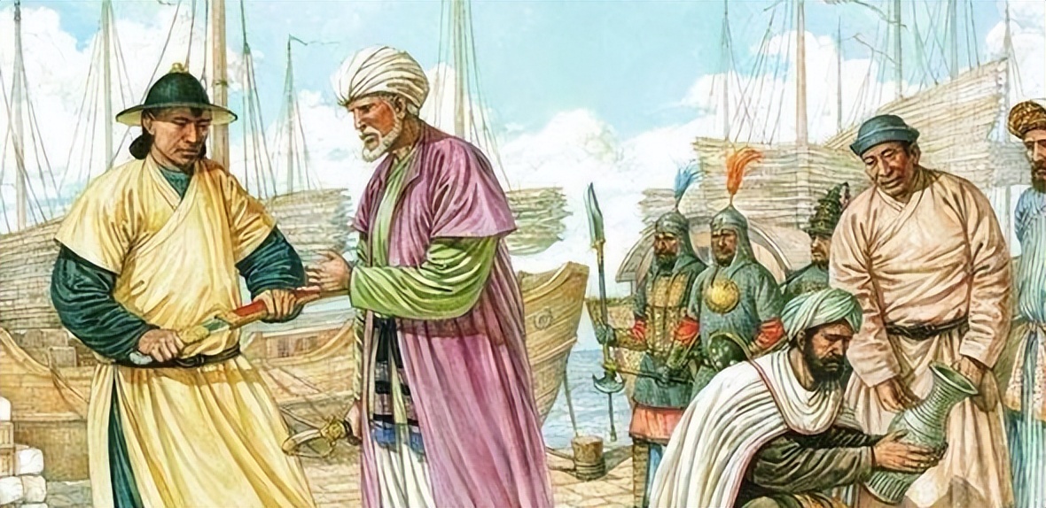 What positive role did frequent trade activities play in promoting the ...