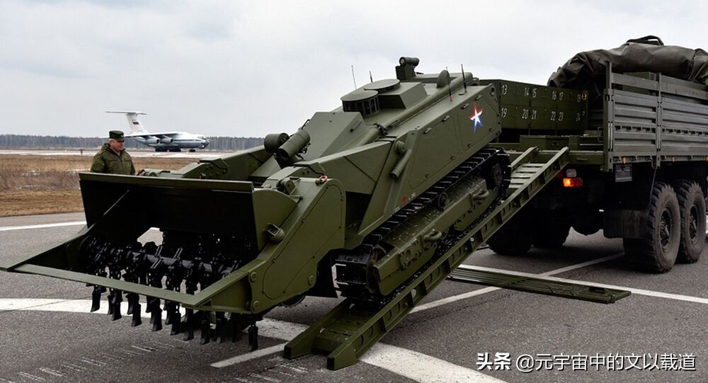 The application of Uran-6 mine-sweeping robot in the conflict between ...