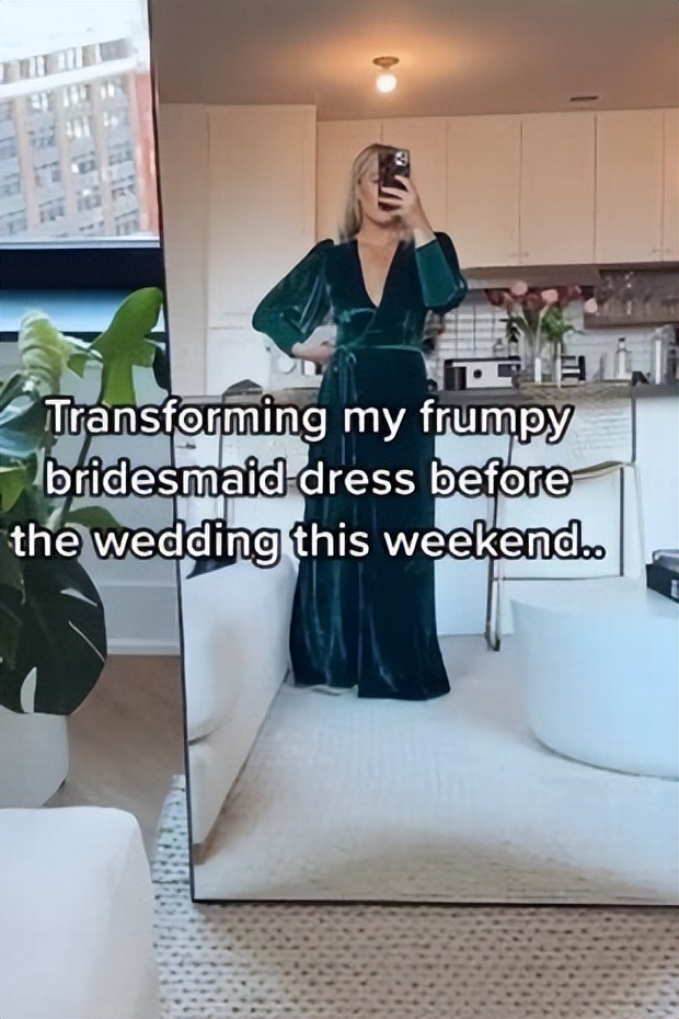 Bridesmaids accused of stealing bride's limelight by wearing 'new' low ...