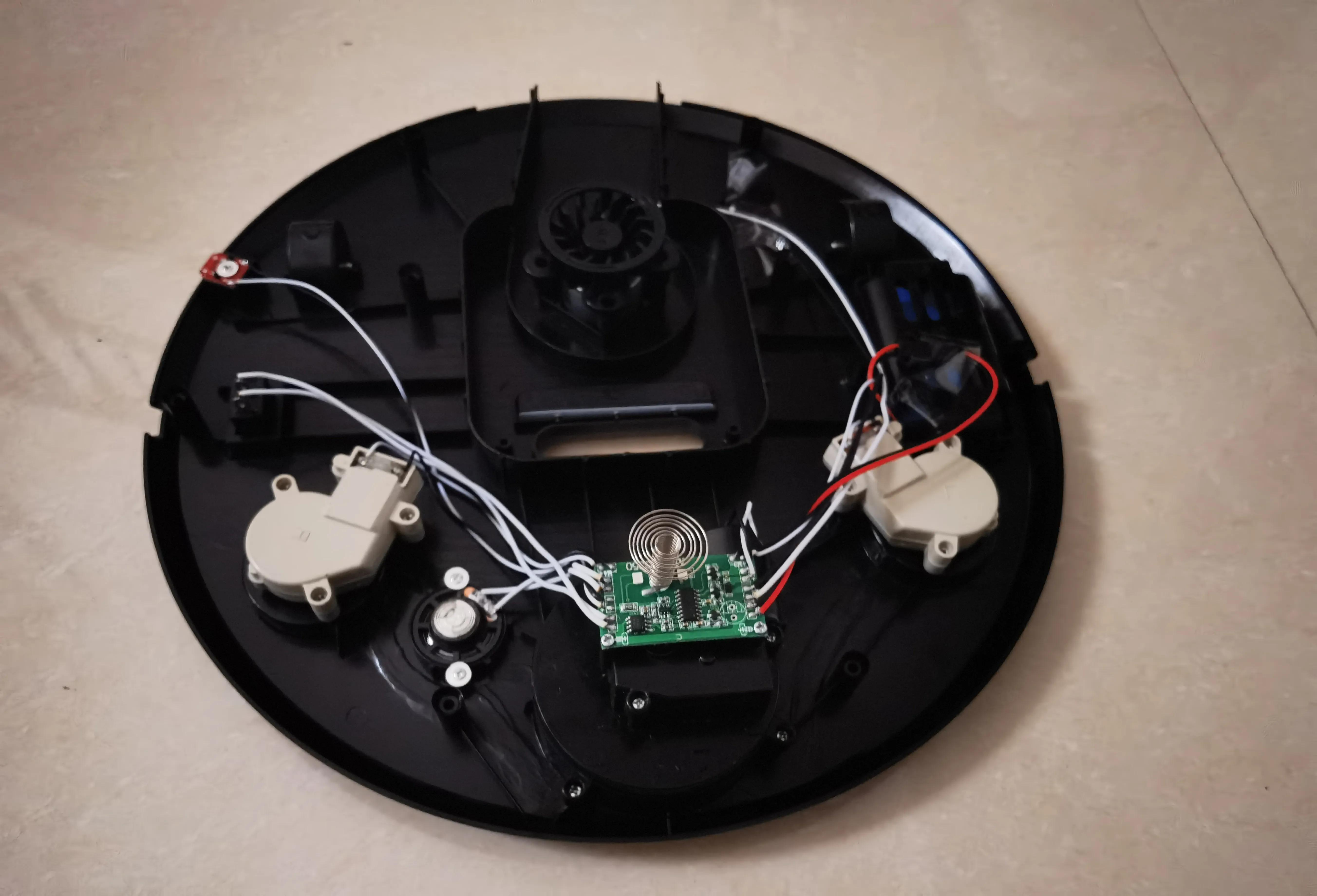 Explain the main components of the intelligent sweeper (Skyworth) - iNEWS