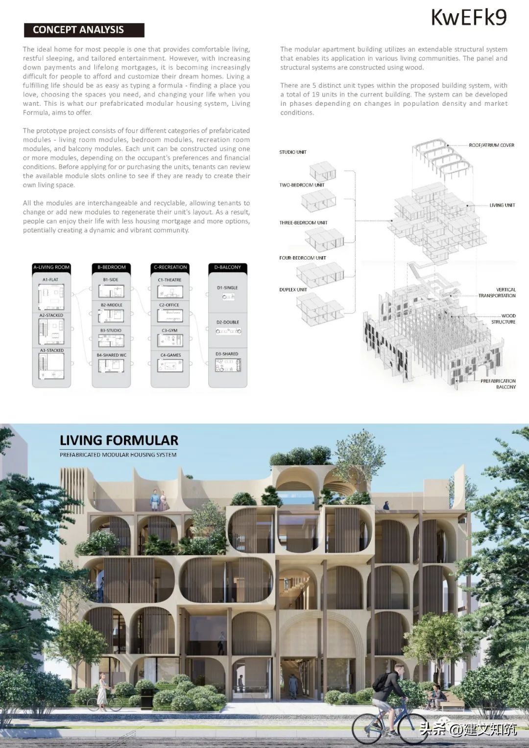 [Competition] The result of the modular wooden house design competition ...