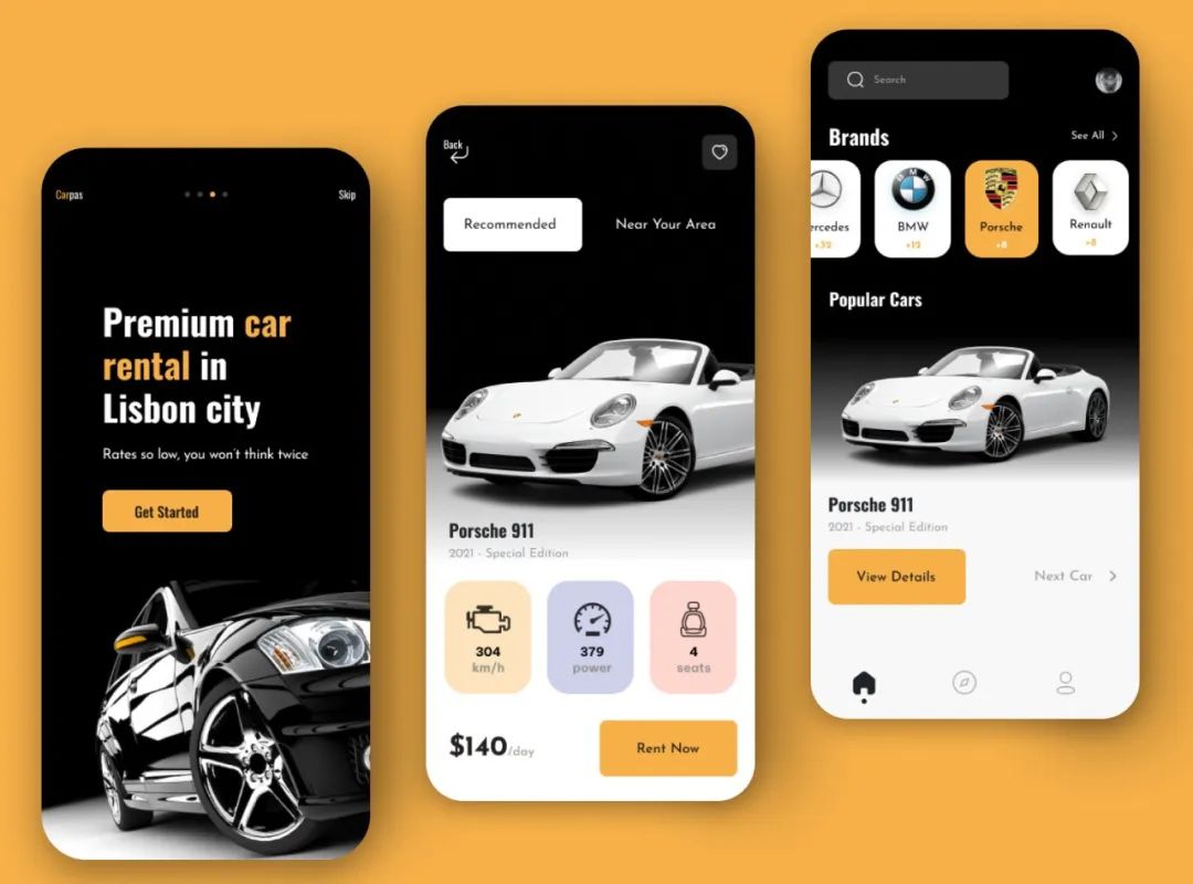 Appreciation of foreign APP interface design!Advocating minimalism - iNEWS