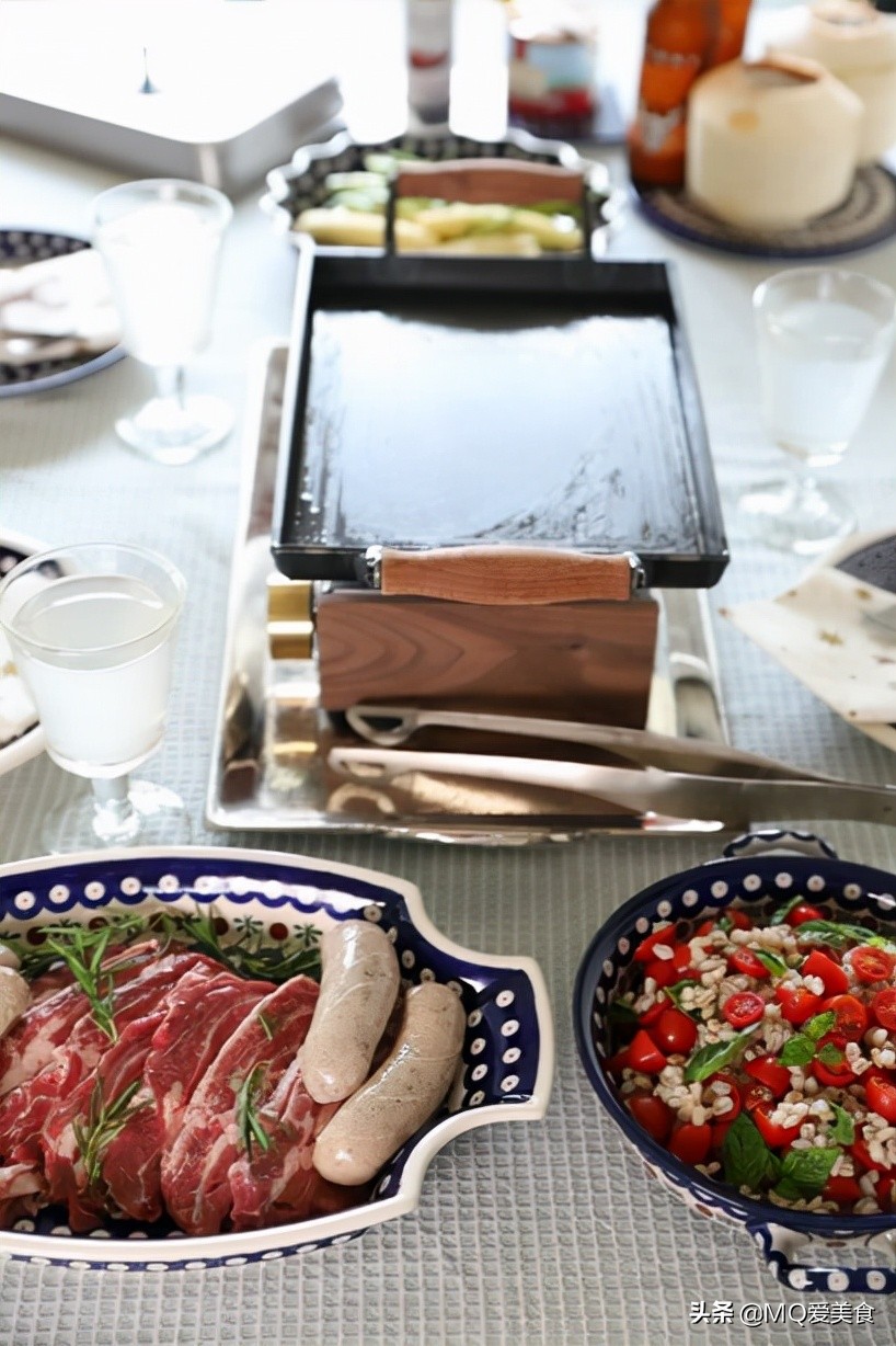 The first experience of making teppanyaki at home, clean, hygienic and ...