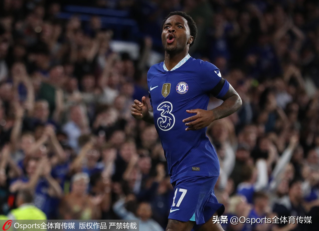 Champions League Auba assists Sterling to score Chelsea's 1-1 winless ...