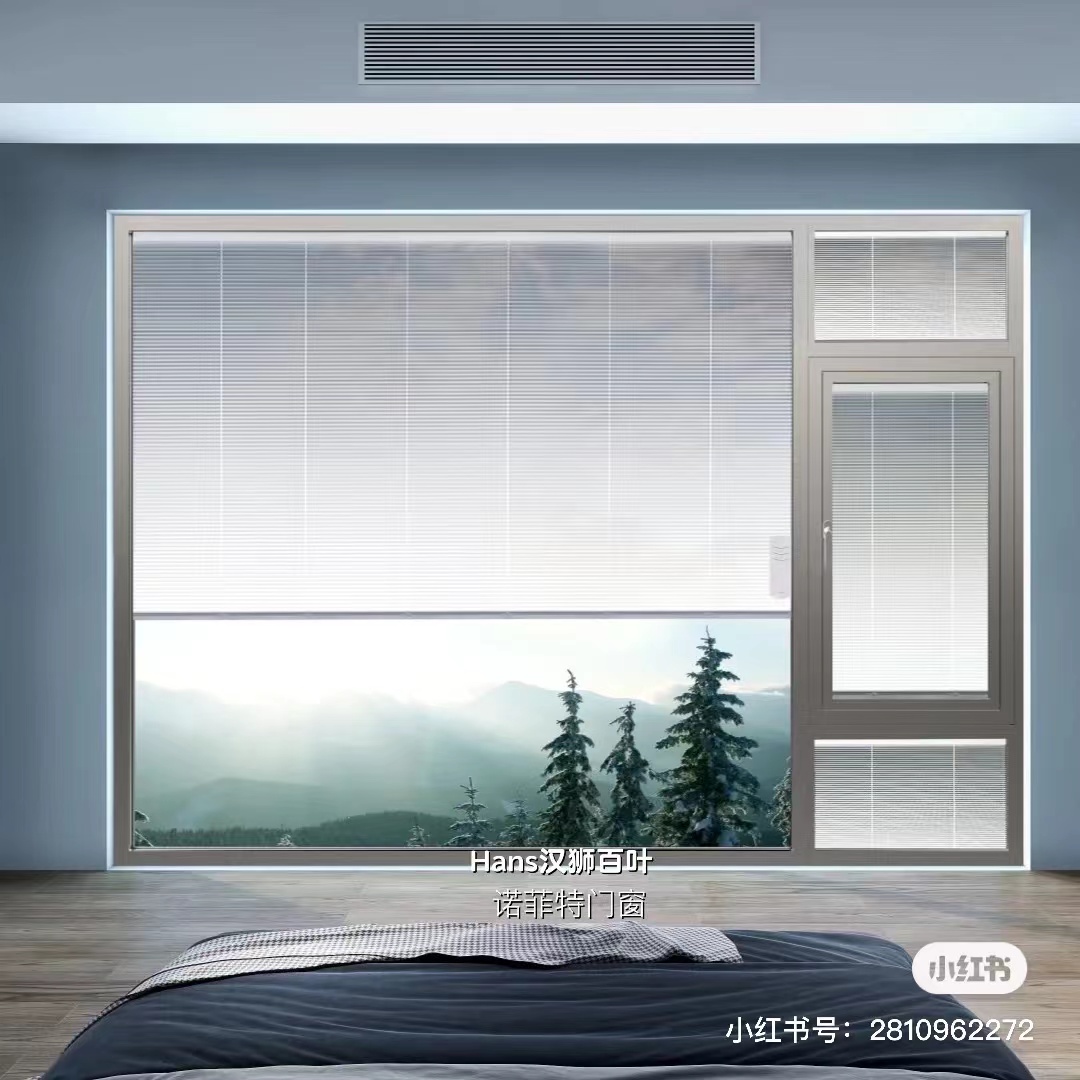 A wave of renderings of Novotel doors and windows with Hanshi louver ...