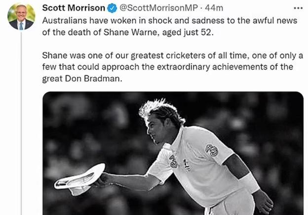 Australia's world-class cricket star Shane Vaughan died of a heart ...