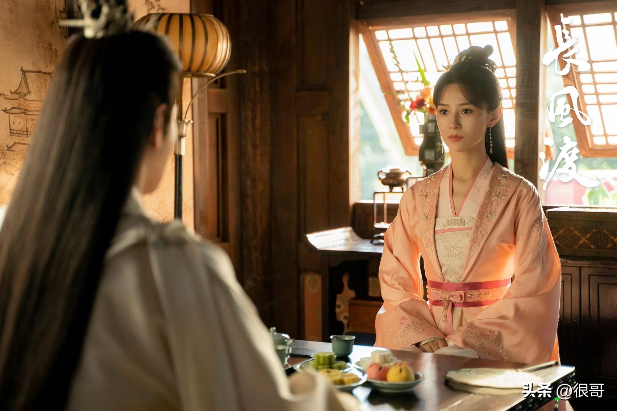 The height of the actresses in "Long Wind Crossing": Song Yi and Wang ...