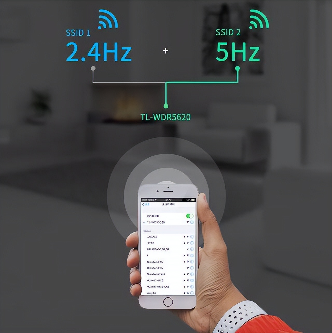 The WiFi signal is very good and the grid is full, but the network ...