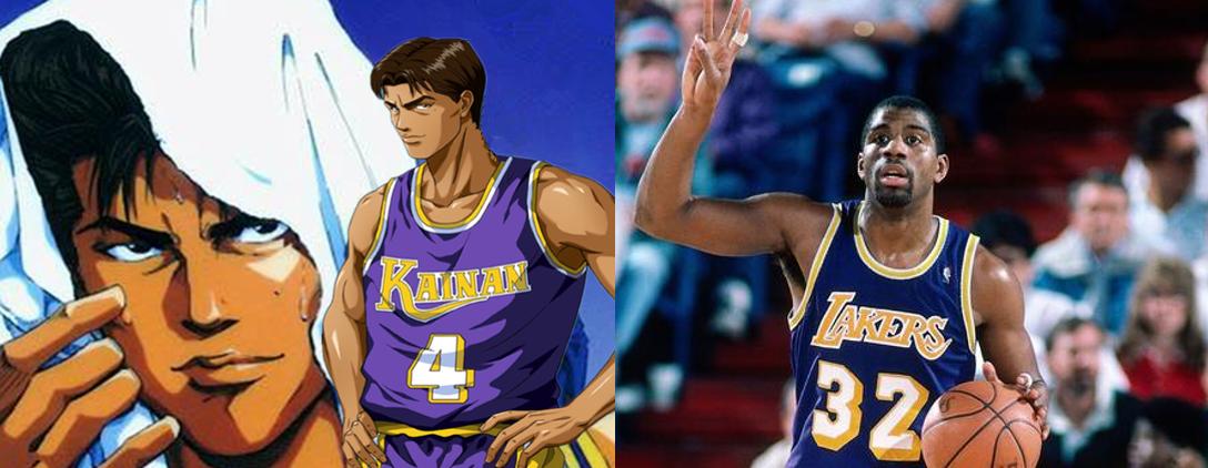 Inventory of the team prototype in "Slam Dunk" is so similar to the NBA ...