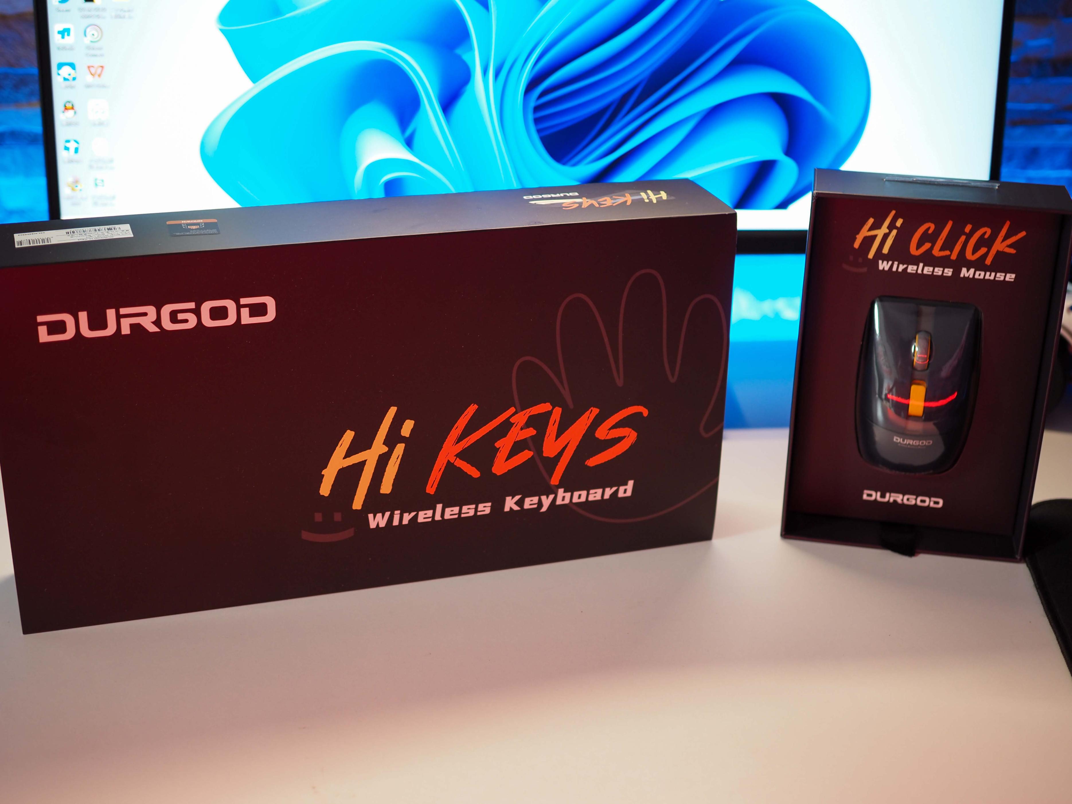 Durga Hi Click&Hi Keys wireless keyboard and mouse, a new choice for ...