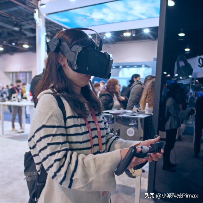 Pimax Crystal and Pimax Portal shocked CES2023, Xiaopai Technology carried the banner of China's ...