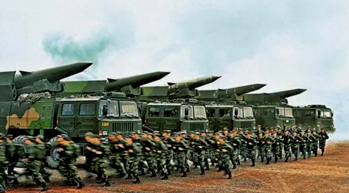 A US think tank said that the Rocket Force has 4,000 Dongfeng missiles ...
