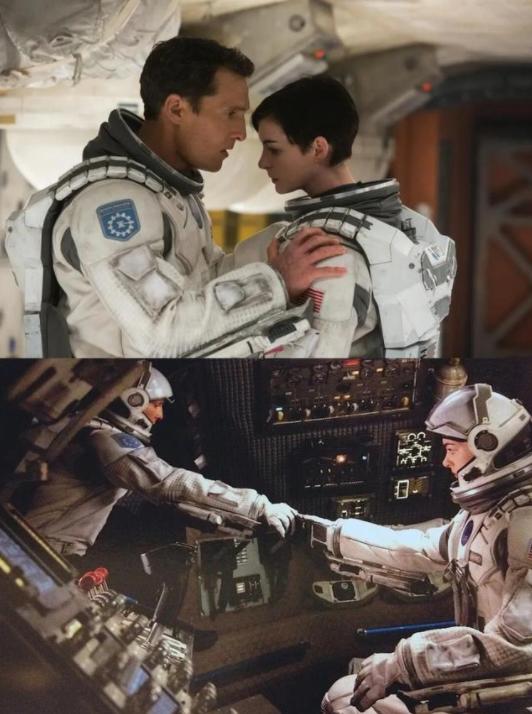 How does time travel and relativity show in the movie "Interstellar ...