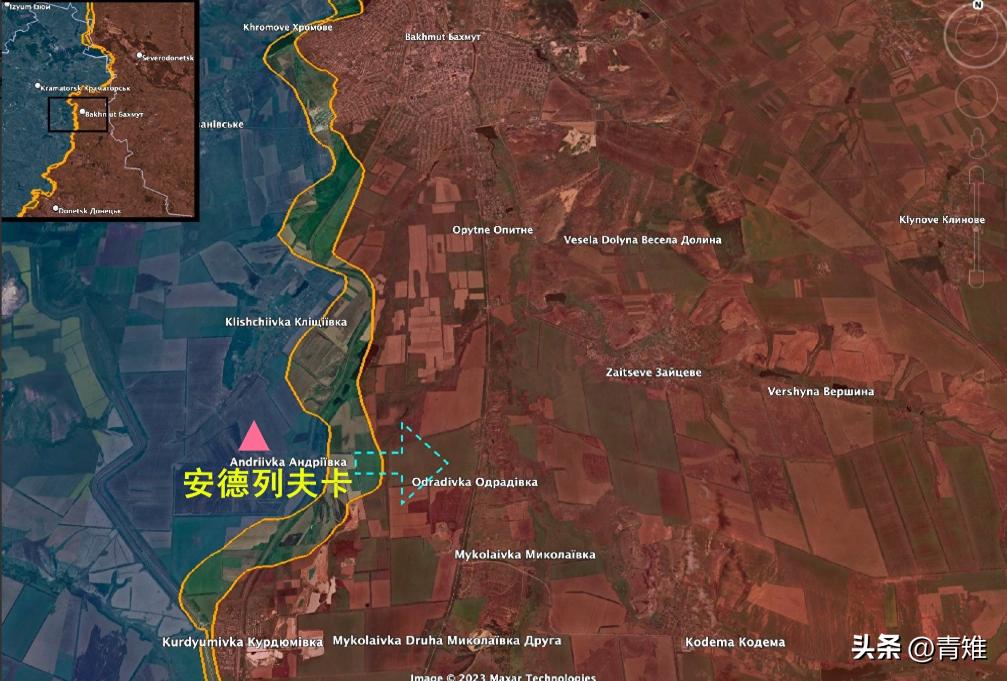 Real hammer! A gap was opened in the Bakhmut defense line, and the ...