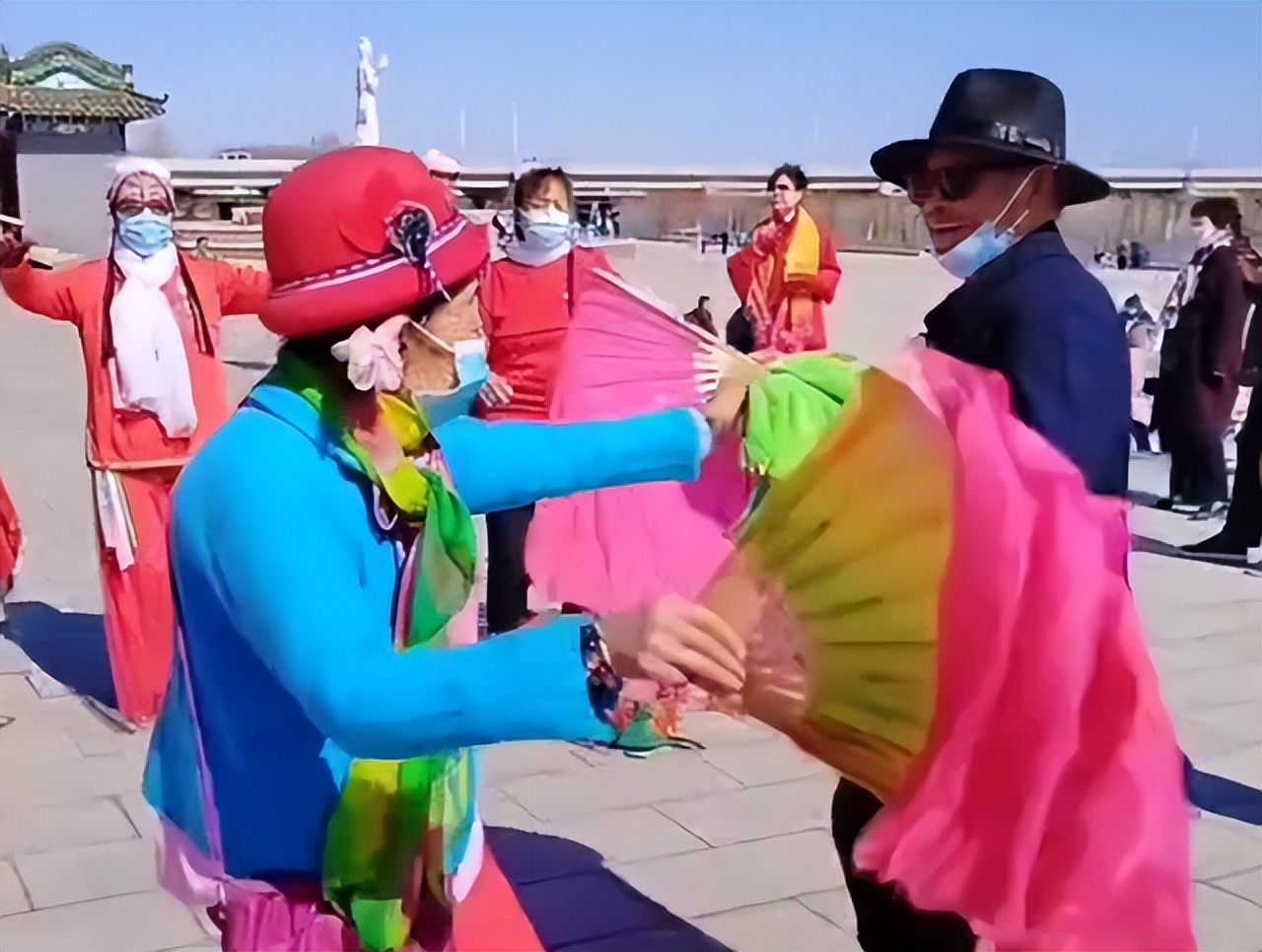 85-year-old Ma Yuqin was confessed by Li Yucheng and turned to dance ...