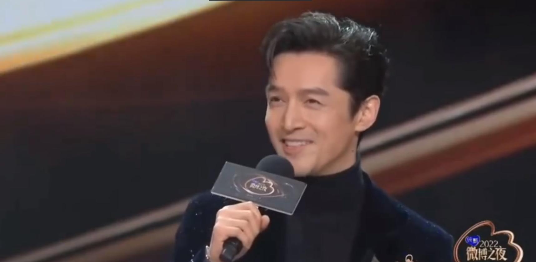 Hu Ge first talked about being a father, saying that marrying Huang ...