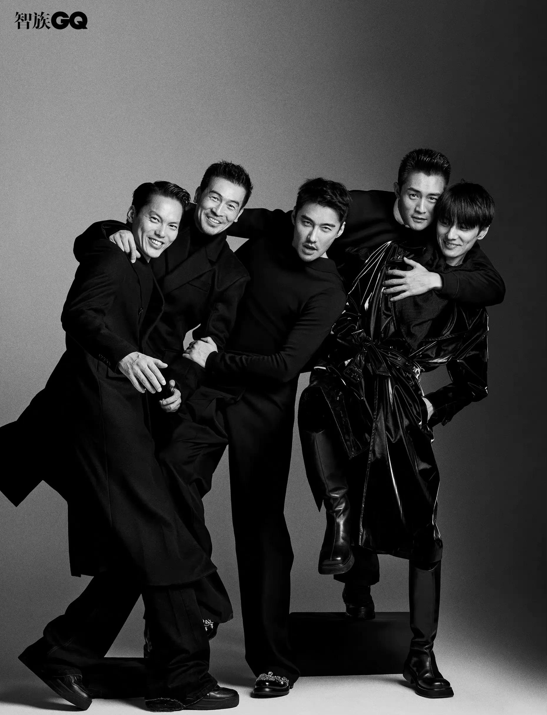 Hu Bing, Ji Huanbo, Fu Zhenggang, Nan Fulong and Liu Chang, five first ...