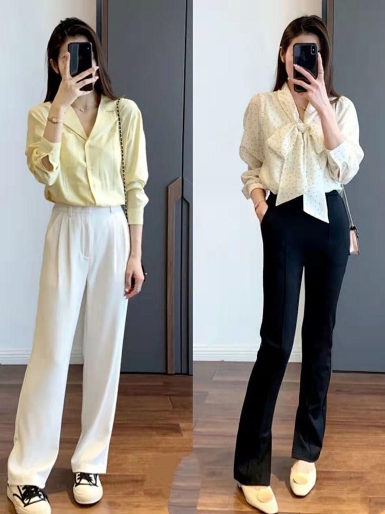 How to wear elegant women's trousers, teach you to easily wear high-end ...