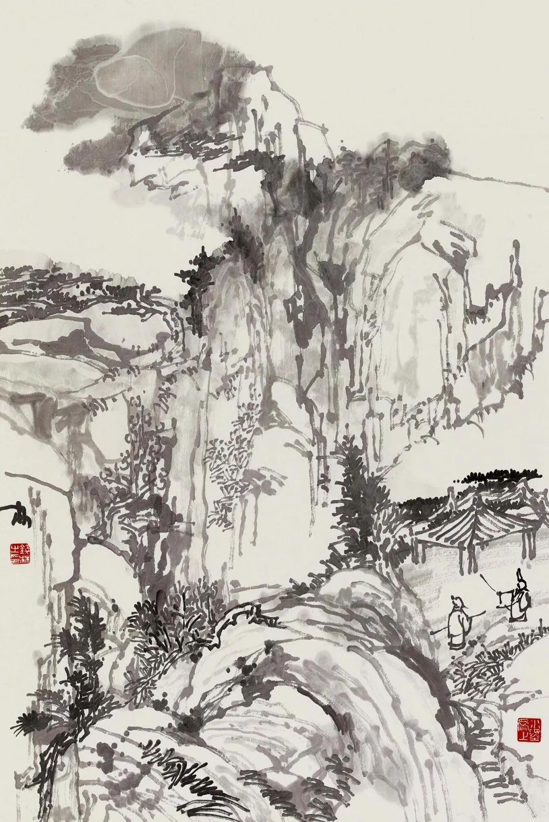 Qian Lin:Landscape and Ink Language Contain Vitality - iNEWS