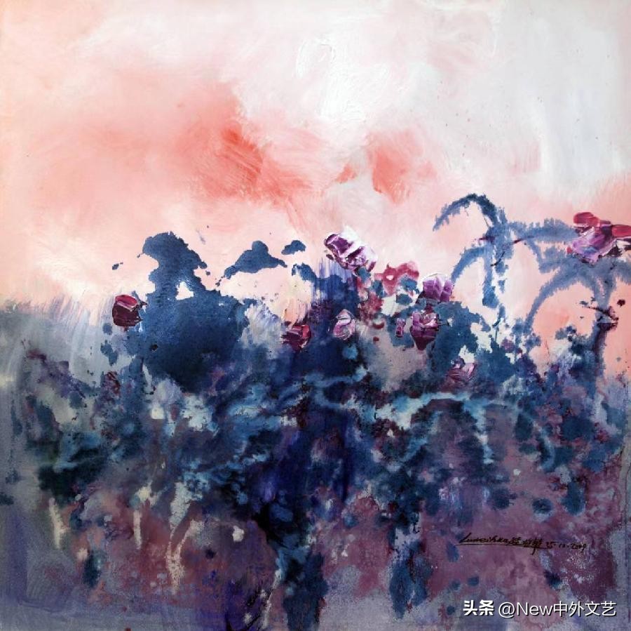 Appreciation of the works of Lu Weihua (Belgium), an international famous painter and ...