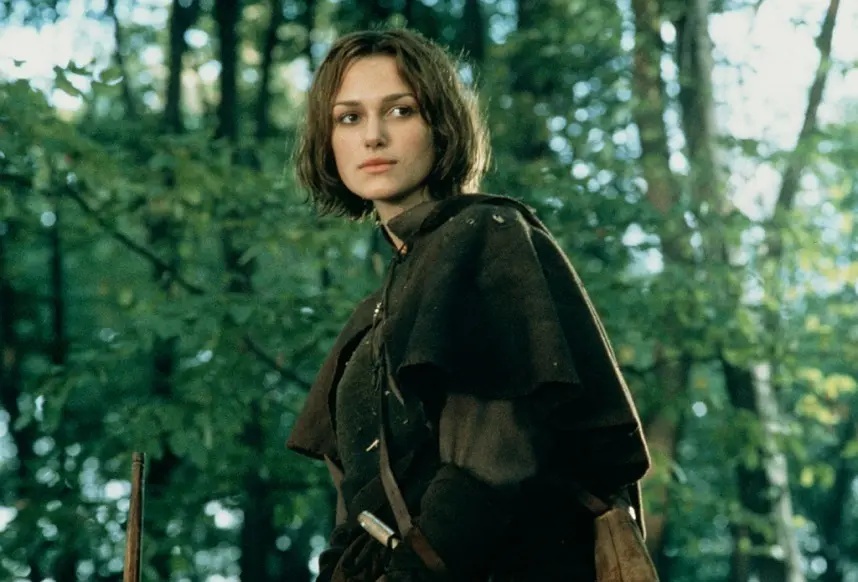 Sixteen-year-old Keira Nellie in the movie "Arrows of Robin Hood" is ...