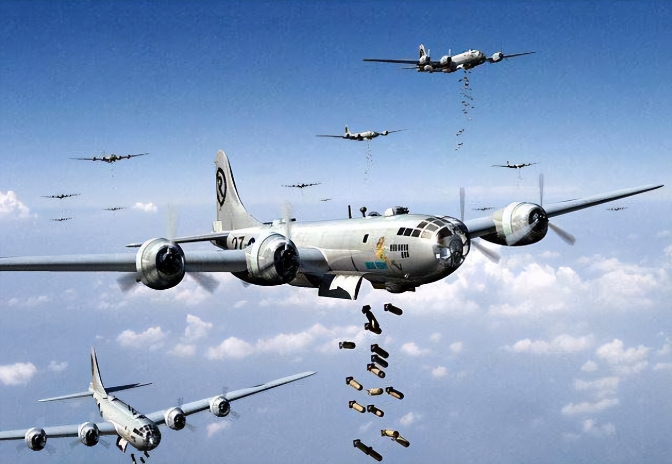 The reason why the US military's super fortress B-29 was able to ...