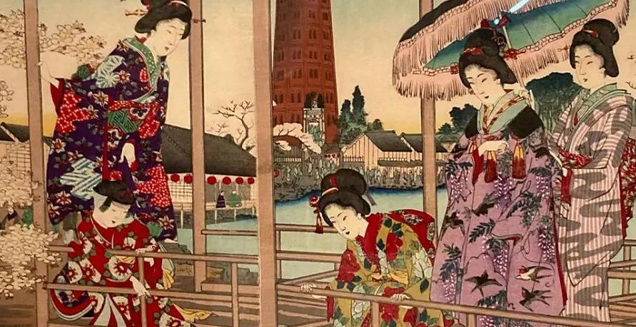 Ukiyo-e artwork from the Edo period in Japan - iNEWS