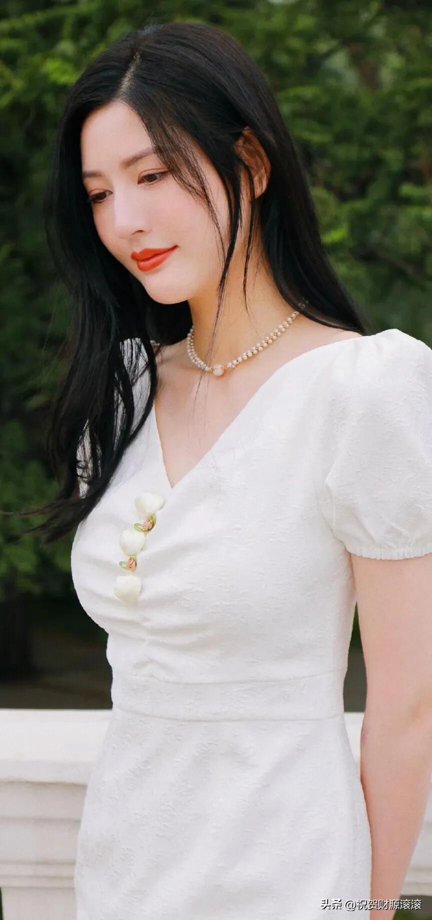 Guo Zhiyan: She is very beautiful and lovely, she has a really good ...