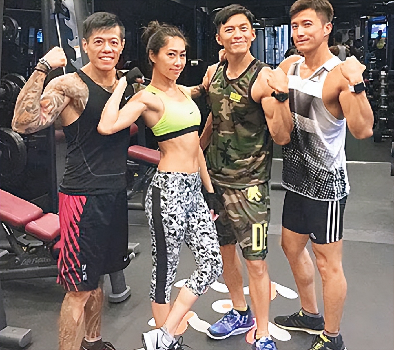 After TVB video, Hu Dingxin lifts iron in the gym, shows off her figure ...