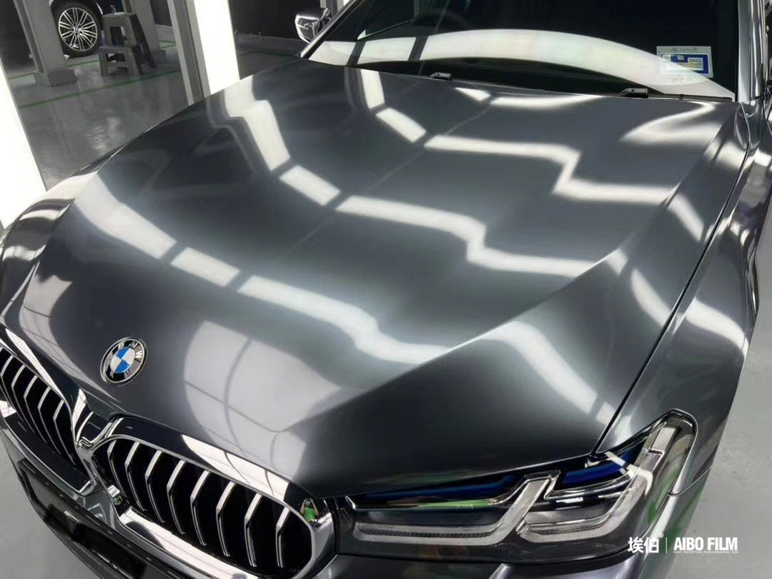 Eber Color Change Film PET Moonlight Lime-BMW, the color is low-key but ...