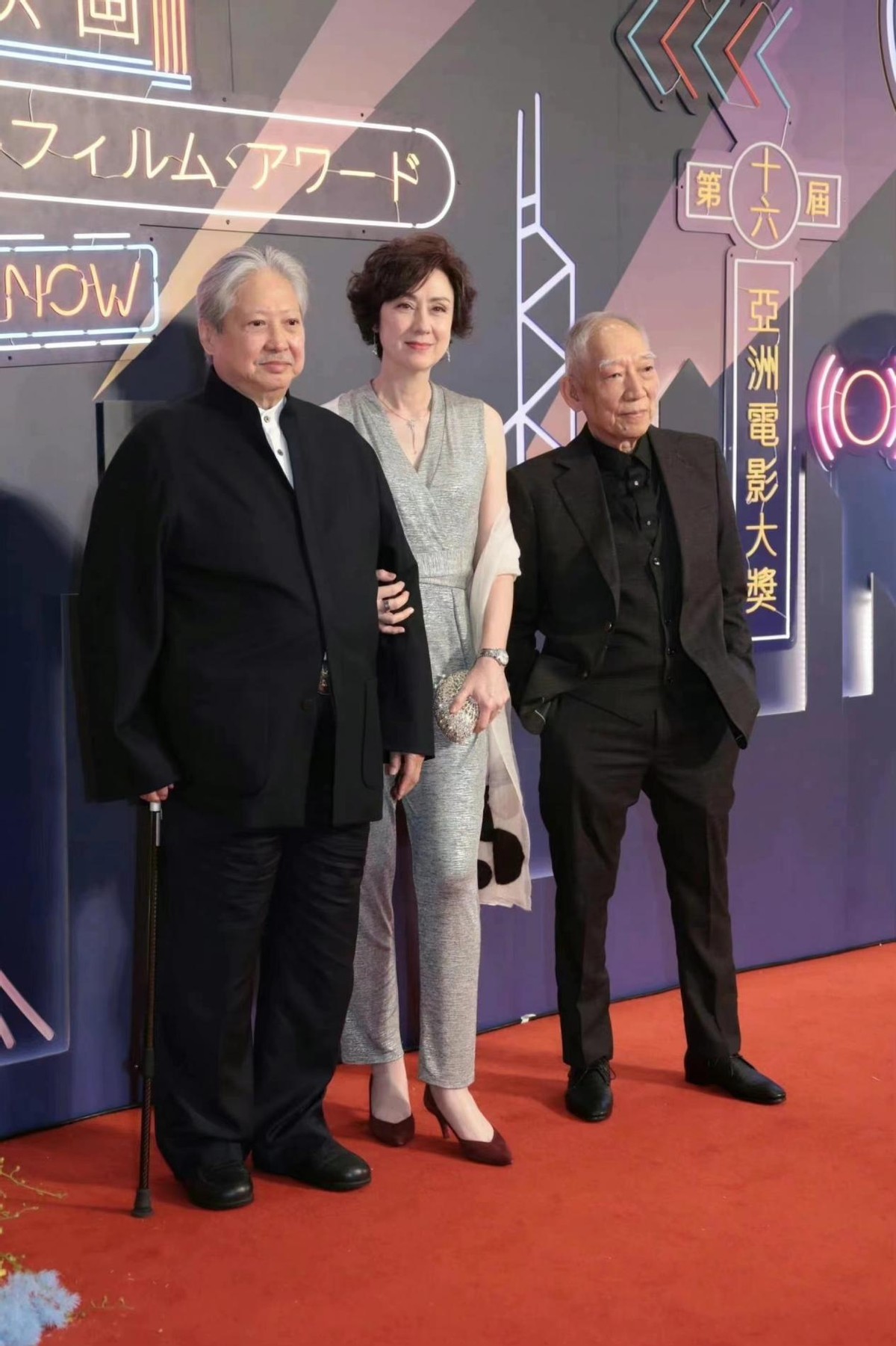 Sammo Hung took his wife to the red carpet after a long absence, his ...