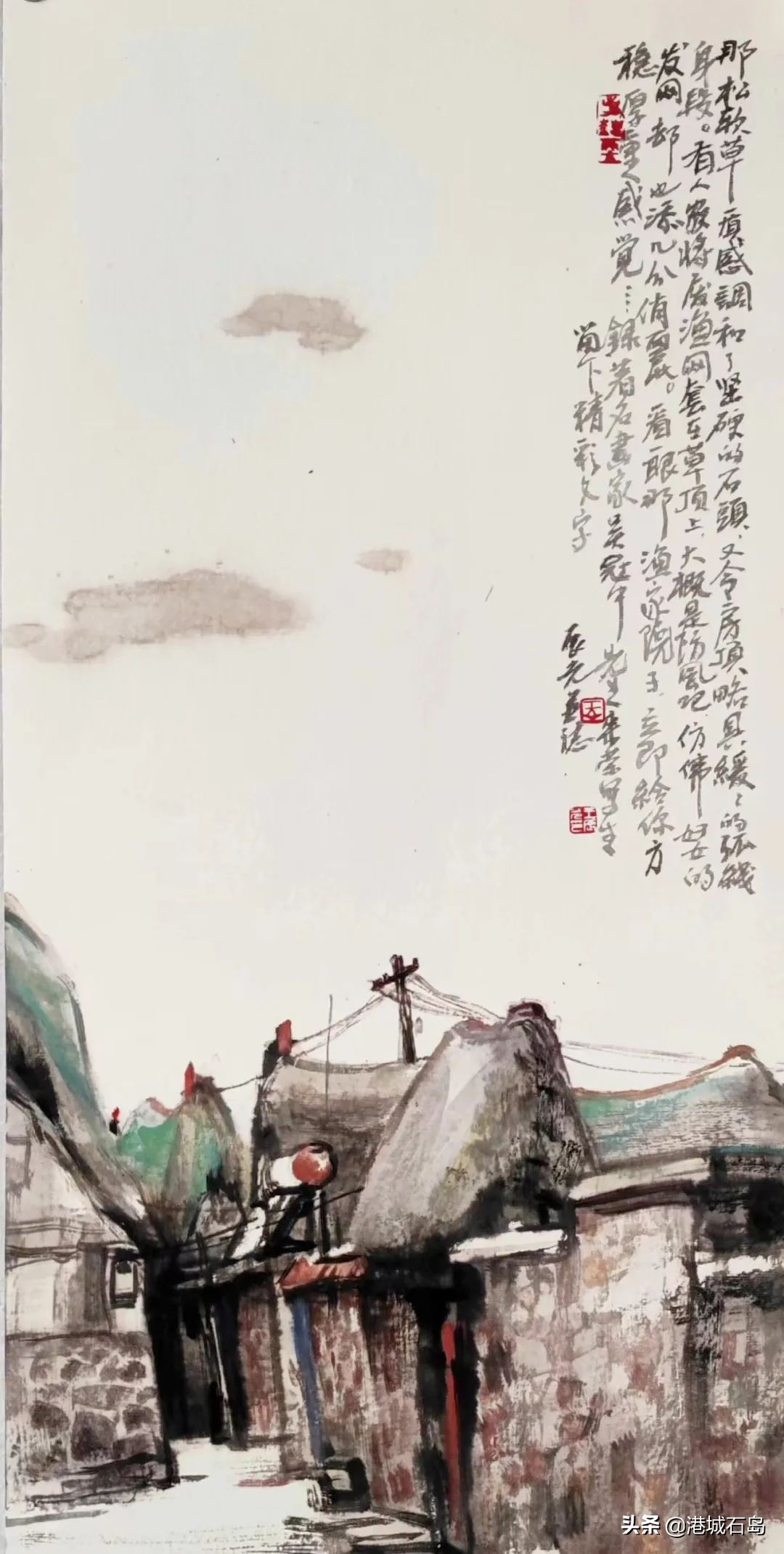 The Shidao seaweed house described by the artist evokes nostalgia in ...