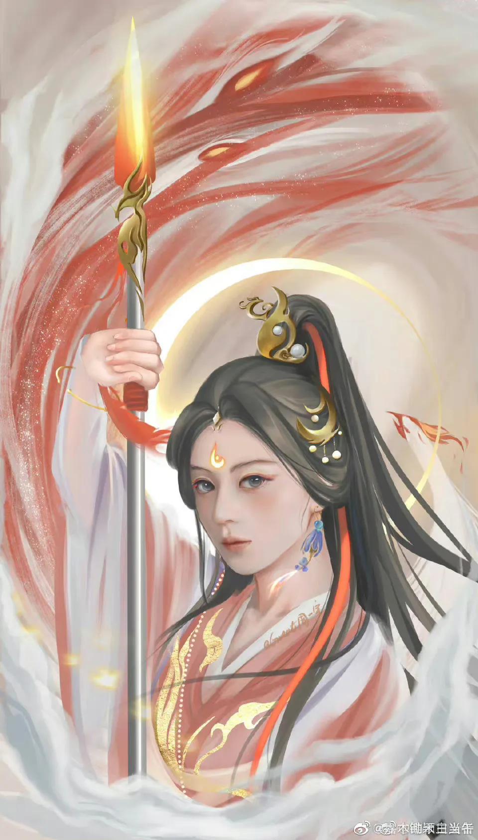 Zhao Liying's fan art and Feng Xing posters rushed to the hot search ...