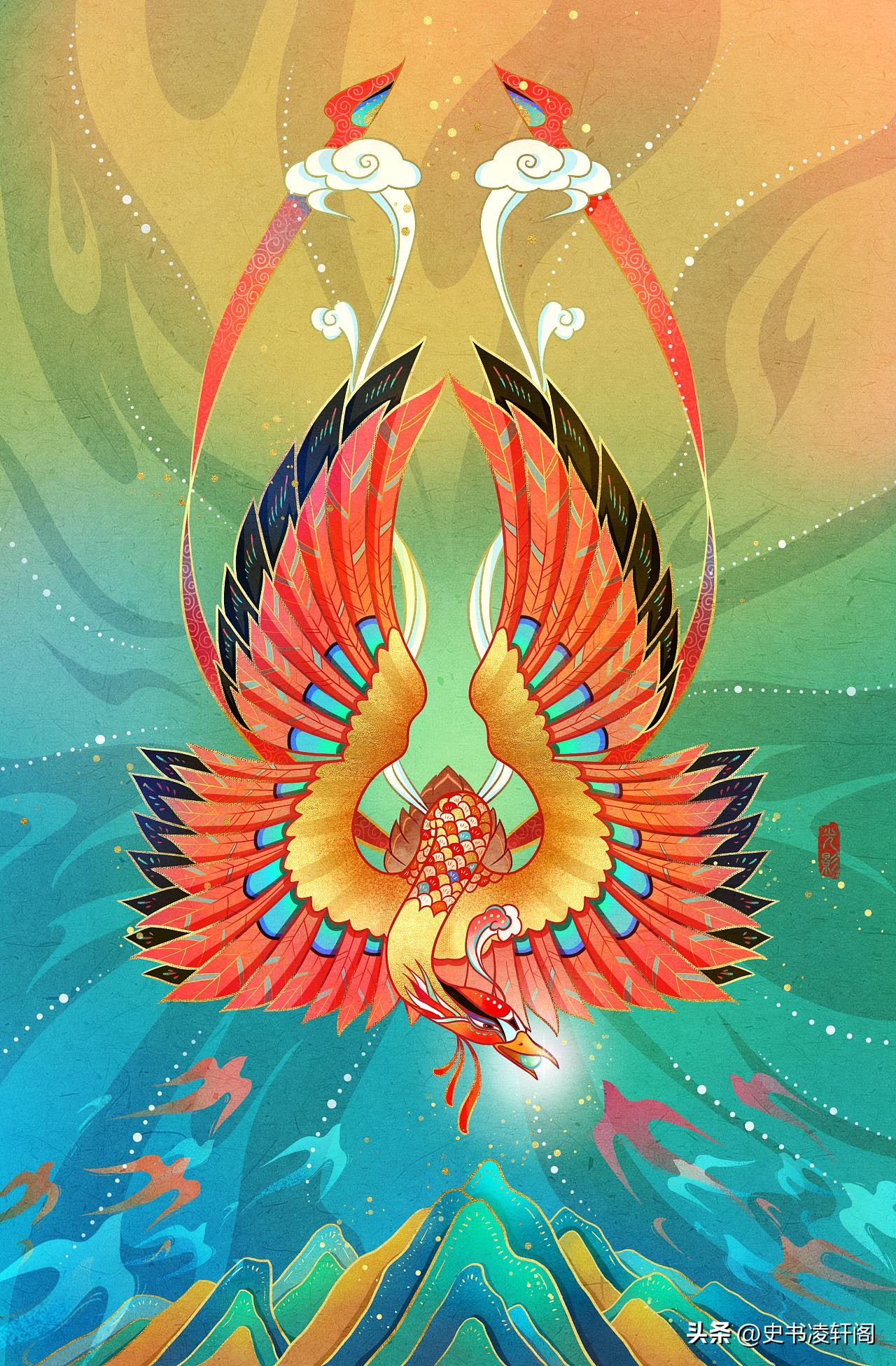 One of the top ten magic birds in ancient mythology, Kong Xuan defeated ...