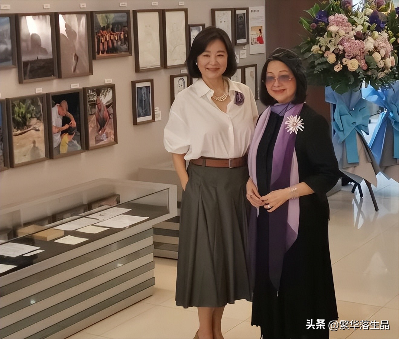 The 68-year-old Lin Qingxia and the writer Mo Yan gathered together ...