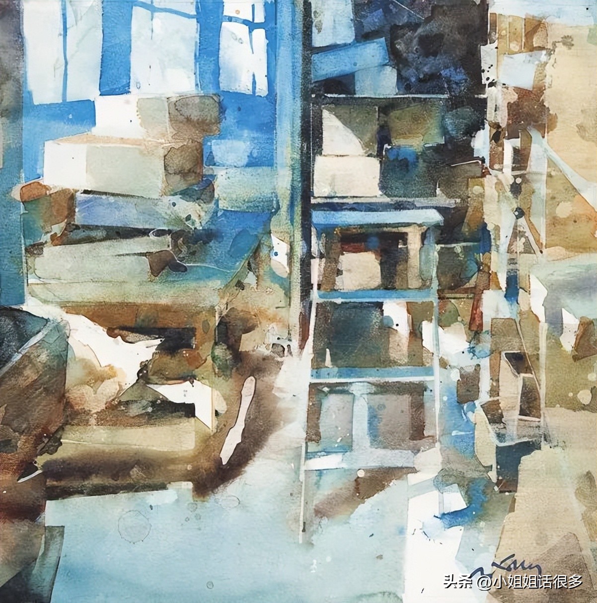 Famous Watercolor Appreciation - Corner of Life - iNEWS