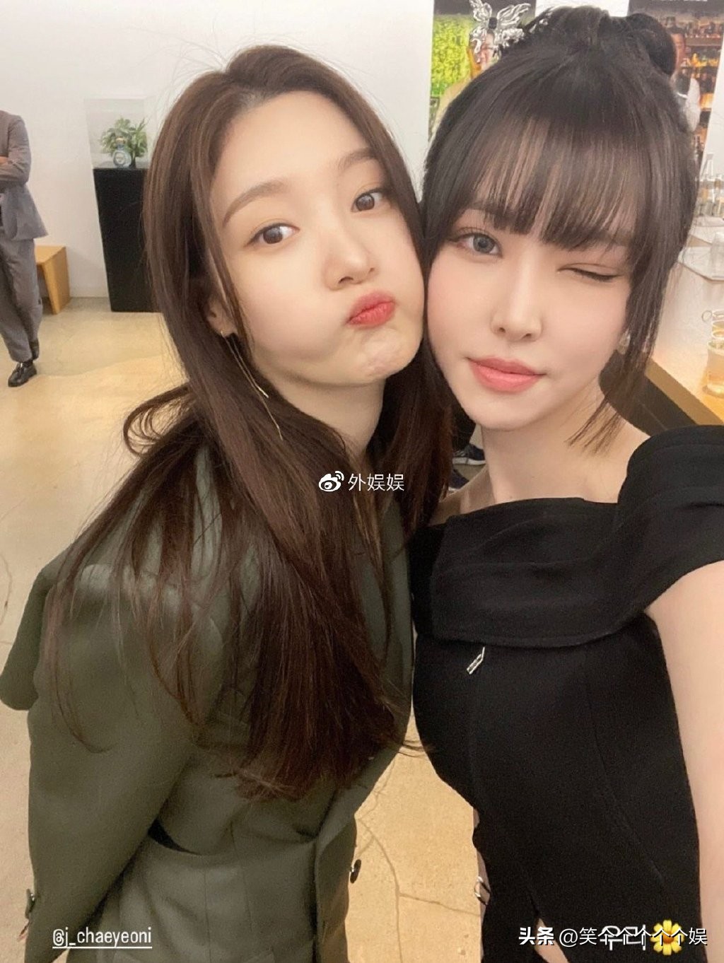 The long-lost 97line in the same frame! Gfriend Yuju & IOI, DIA Jung ...