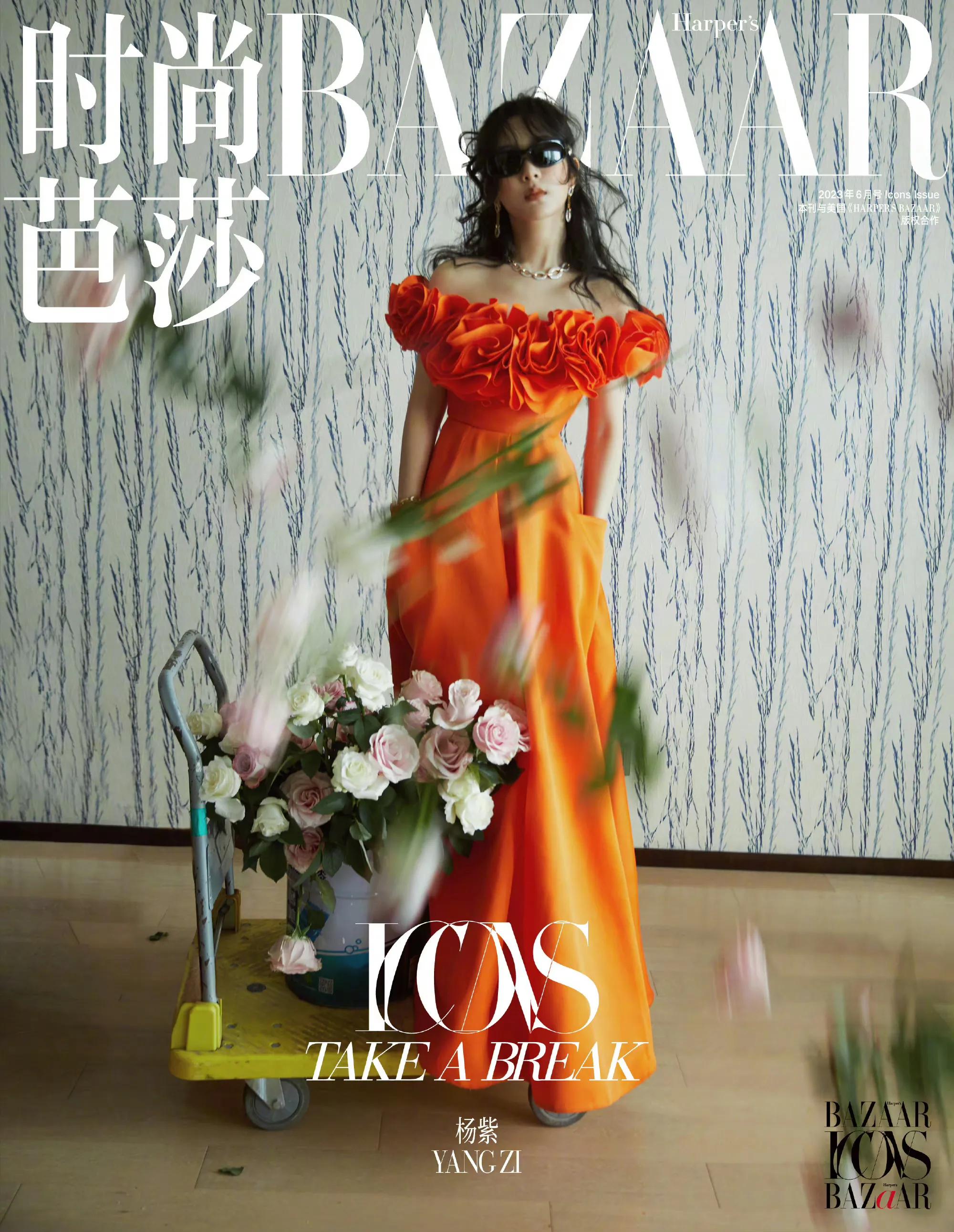 The cover of Harper's Bazaar, the star of June, who is more expressive ...