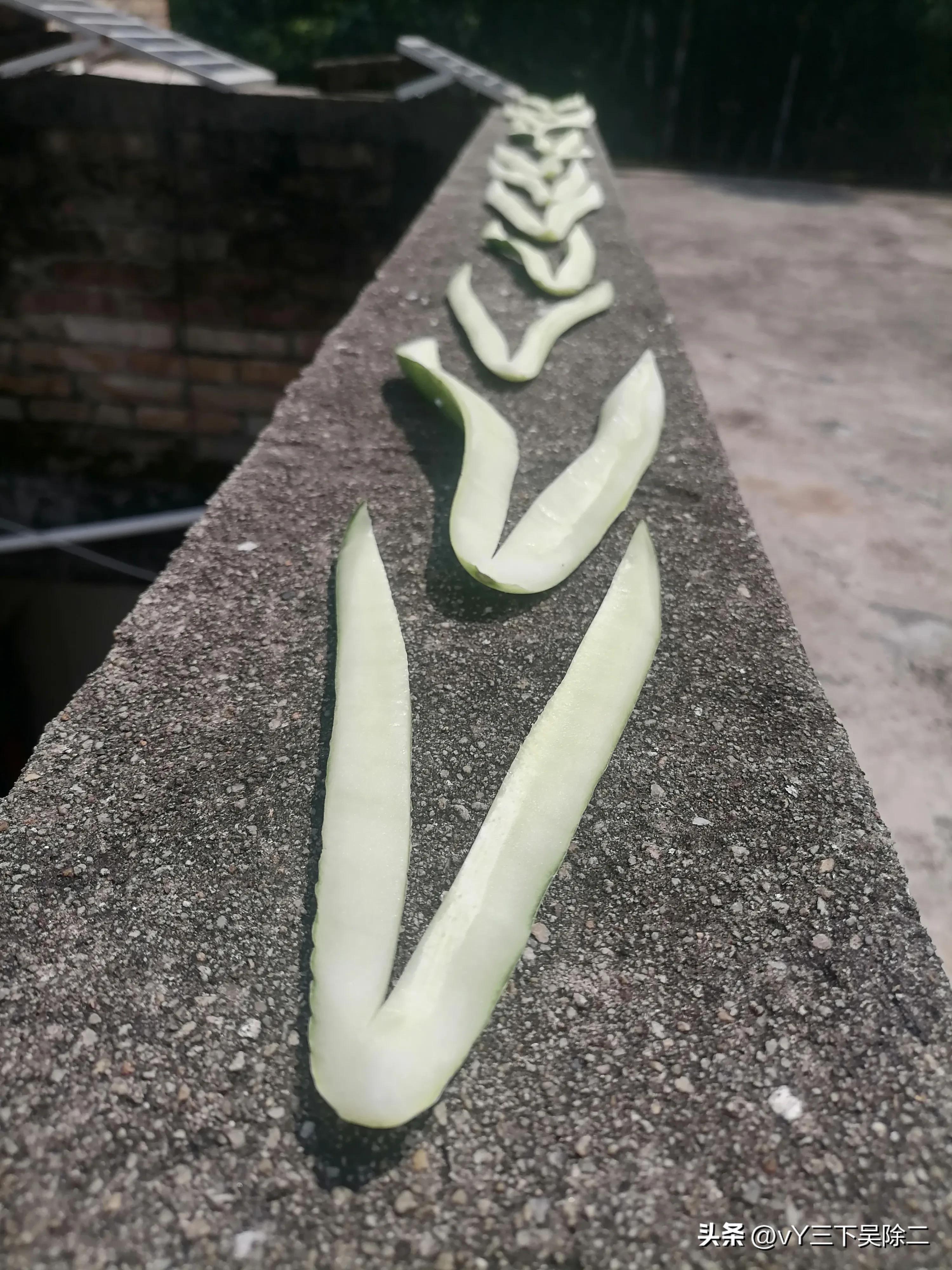 Yulin specialty: cucumber skin, easy to make, I can eat 10 bowls of ...