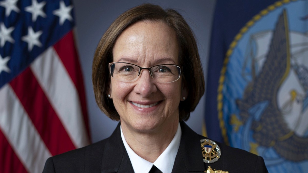 Biden promoted a female admiral to serve as the top leader of the US ...